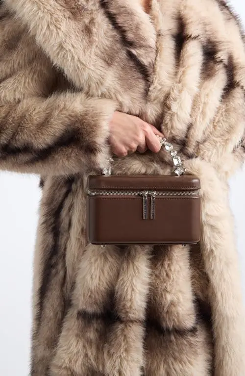 L’ALINGI L'alingi Taliya Crystal Handle Vanity Case Bag