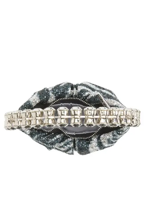 L’ALINGI Micro Beaded Satin Eternity Bag