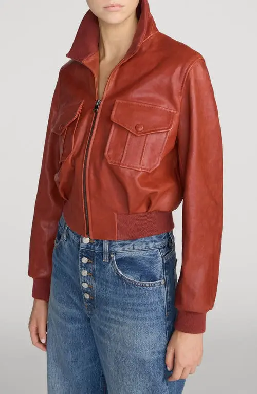 FRAME Ace Leather Jacket