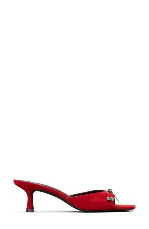 Tory Burch Lock Kitten Heel Sandal