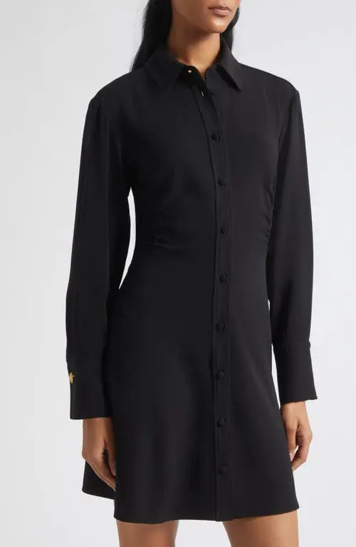 Veronica Beard Shiloh Ruched Shirtdress