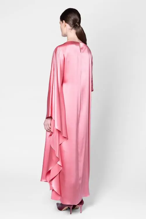 ROKSANDA Silk A-line Draped Ida Dress