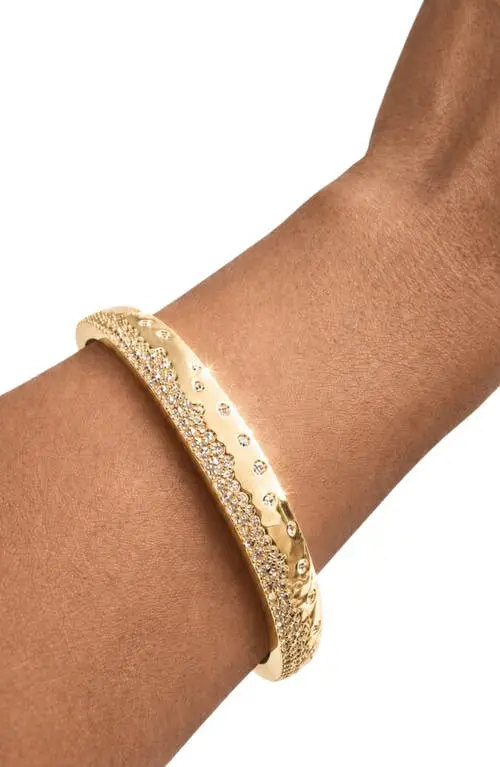 NATIVE GEM Champagne Fizz Bangle Bracelet