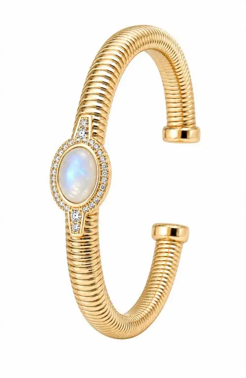 NATIVE GEM Milano Tubogas Bracelet - Rainbow Moonstone