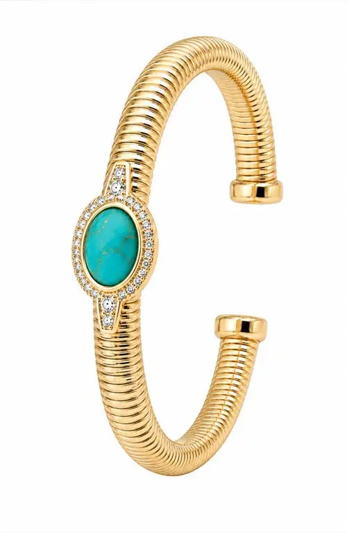 NATIVE GEM Milano Tubogas Bracelet - Turquoise