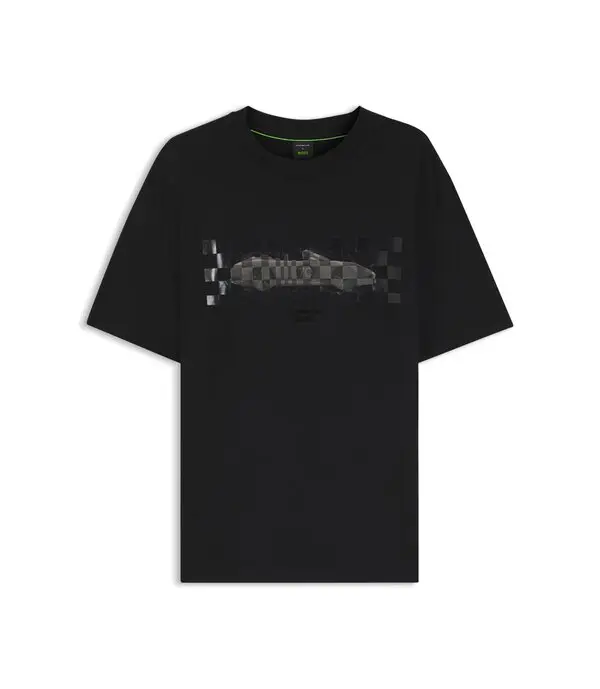 BOSS Porsche X T-shirt With Glossy Artwork