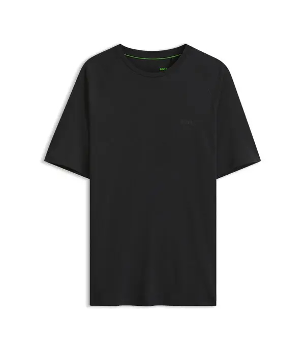 BOSS Wool-blend T-shirt With Quick-dry Performance
