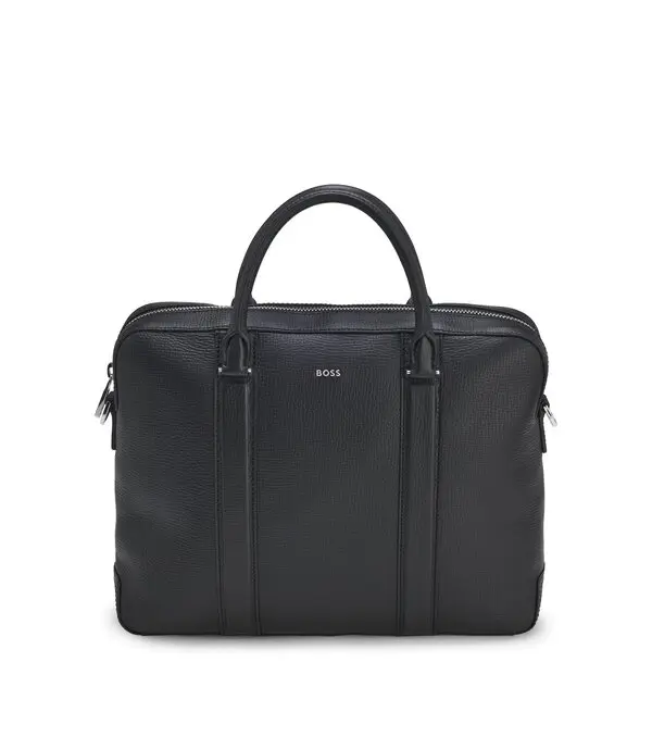 BOSS Structured-leather Document Case With Double Handles