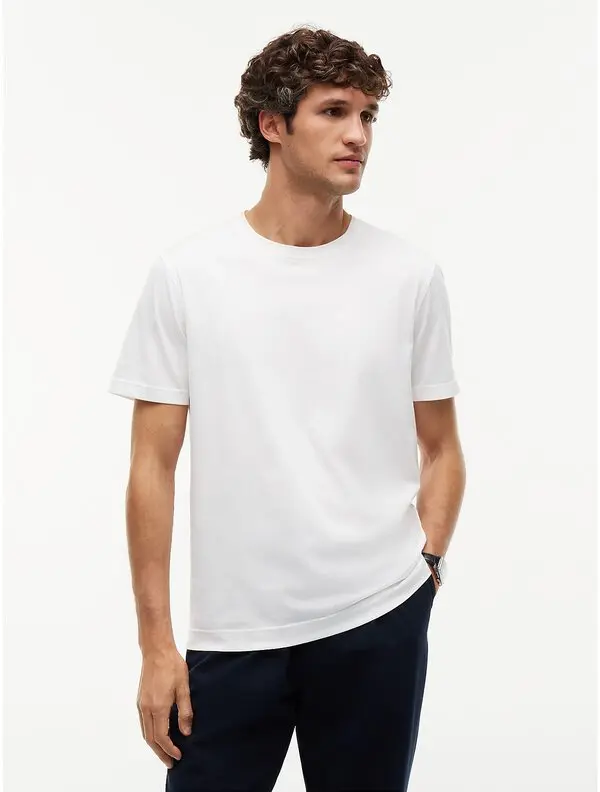 Tommy Hilfiger New York Label Classic Crewneck T-shirt - White