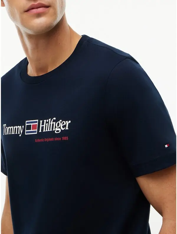 Tommy Hilfiger Hilfiger Flag Logo T-shirt