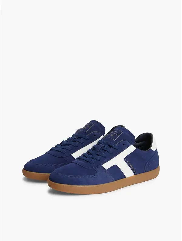 Tommy Hilfiger Tribeca Suede Skater Sneaker - Preppy Navy