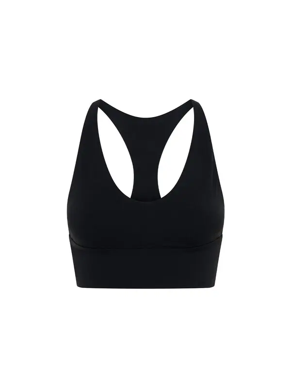 BONDI ACTIVE Forma V Racer Crop - Black