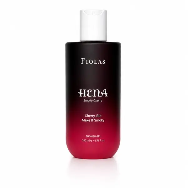 FIOLAS Hena Smoky Cherry Shower Gel - Red