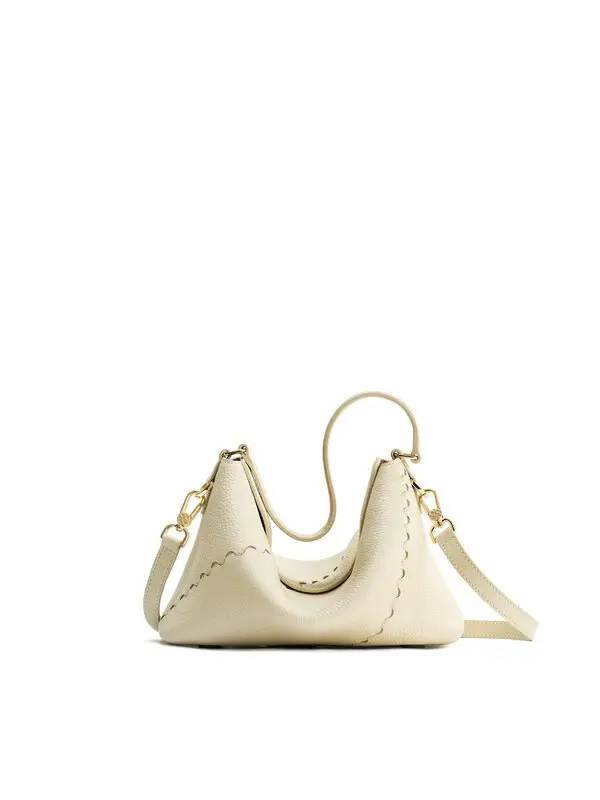 ORANGE CUBE Vina Shoulder Bag Cream