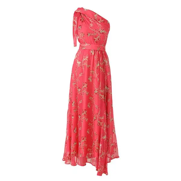 SACHA DRAKE Francesca Maxi Dress In Floral - Pink