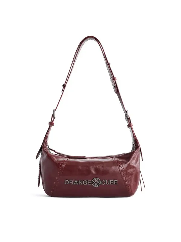 ORANGE CUBE Metropolitan Hobo Bag Bordeaux - Red