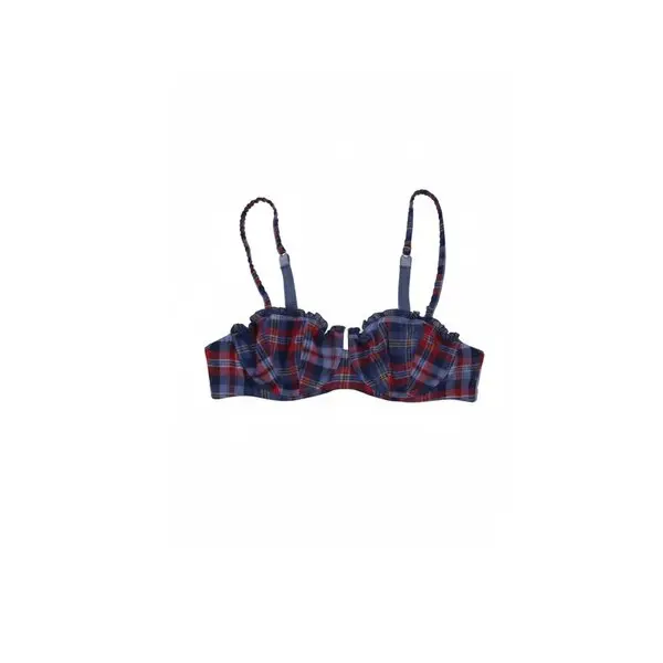 YORSTRULY Holiday Balconette Bralette - Blue