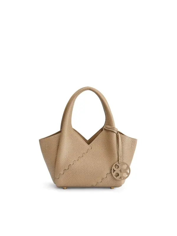 ORANGE CUBE Everyday Urban Tote Sand Beige - Brown