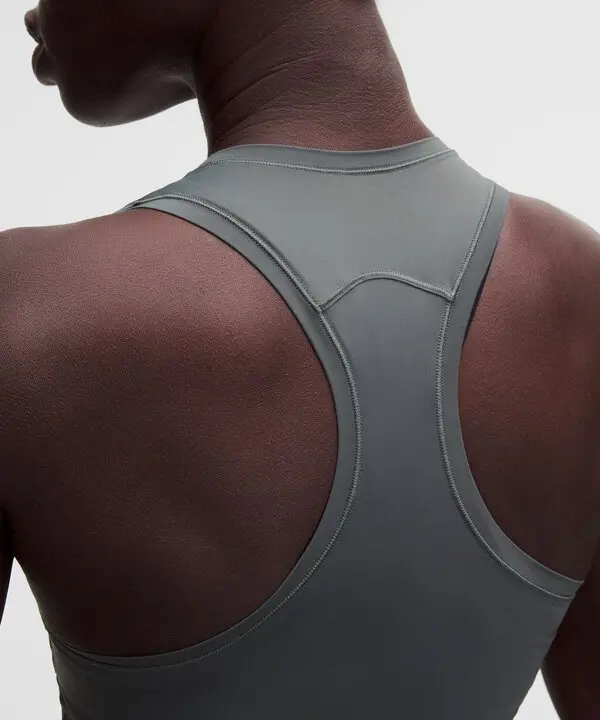 Lululemon Unrestricted Power Racerback Tank Top - Onyx Grey
