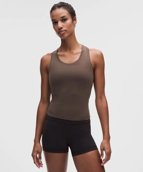 Lululemon Unrestricted Power Racerback Tank Top - Pinecone
