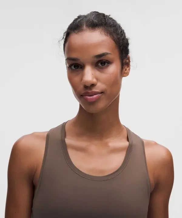 Lululemon Unrestricted Power Racerback Tank Top - Pinecone