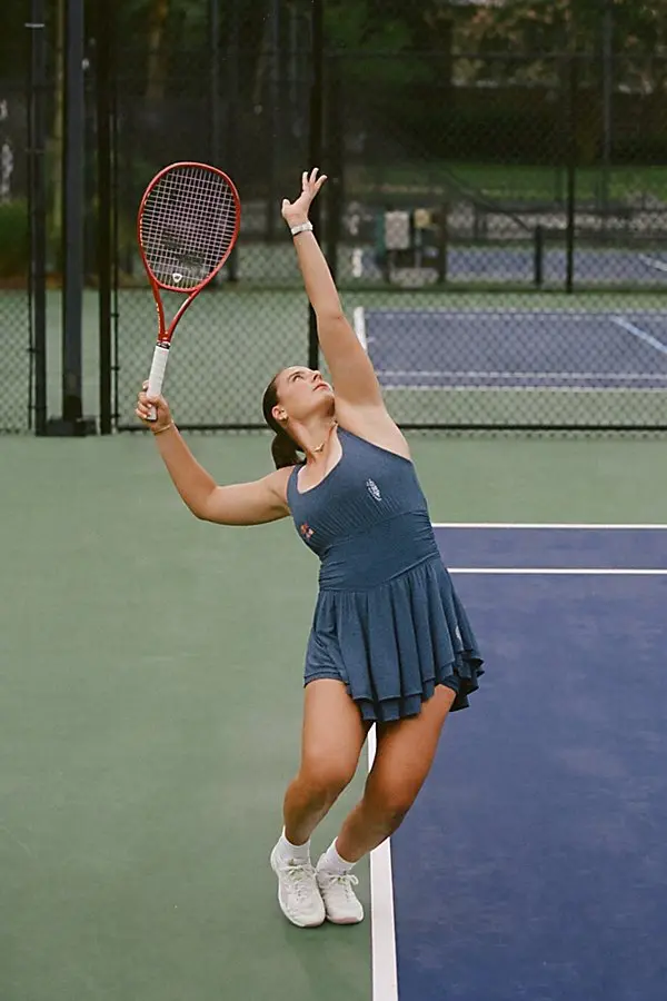 EMMA NAVARRO X FP MOVEMENT Midsummer Tennis Dress - True Navy