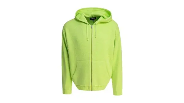 StÜssy Hooded Zip Sweater - Green