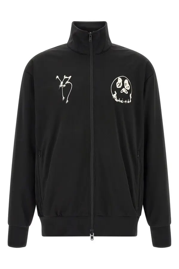 Y3 Track Top Gfx Nyln Printed Zip Sweatshirt