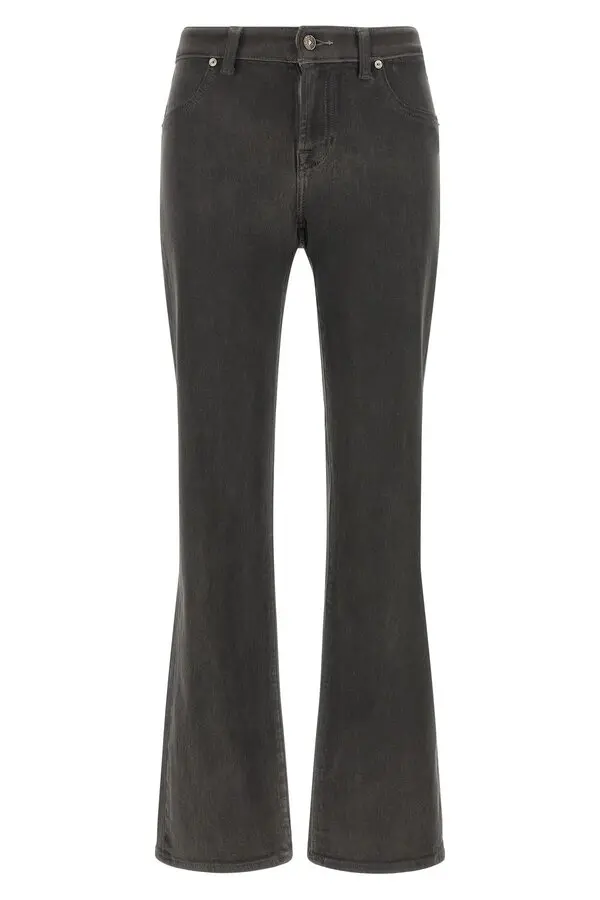 7 For All Mankind Straigth 'calie' Jeans - Gray