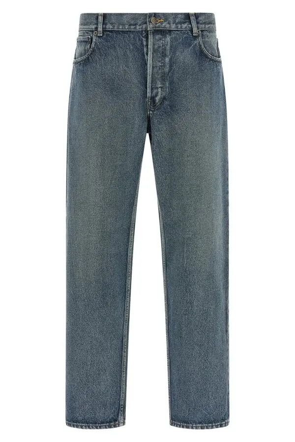 THE ROW Moe Straight Leg Jeans - Light Blue