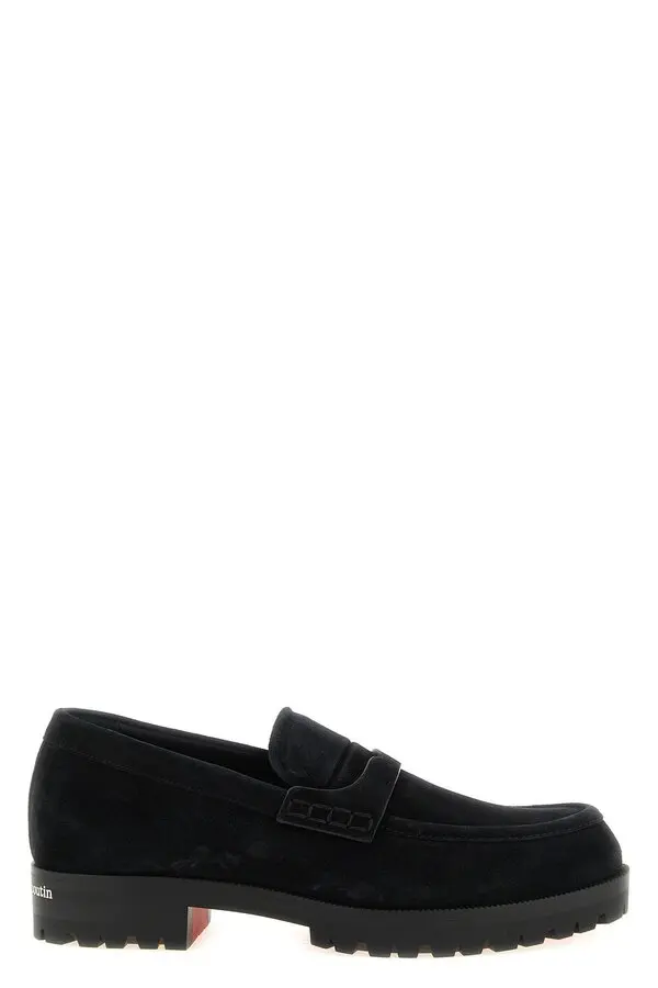 CHRISTIAN LOUBOUTIN Caravin' Loafers - Black
