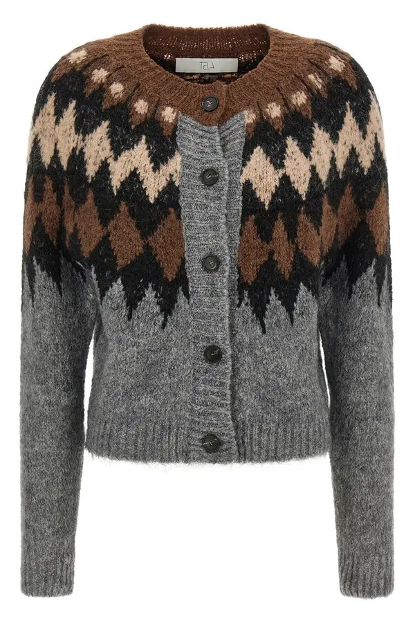 TELA Eiko Fair Isle Cardigan