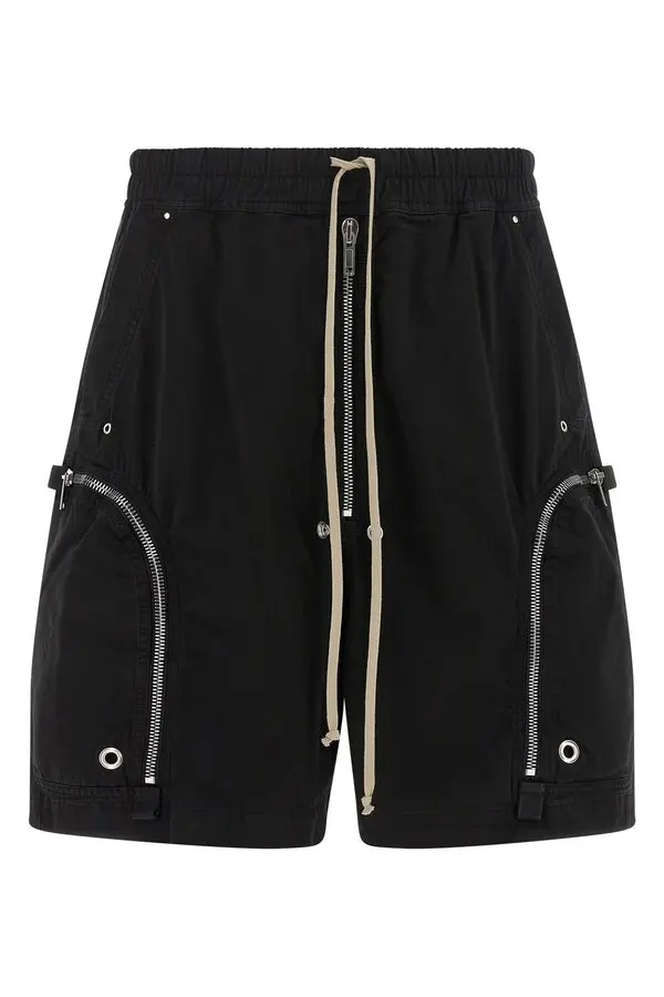 Rick Owens Bauhaus' Bermuda Shorts - Black