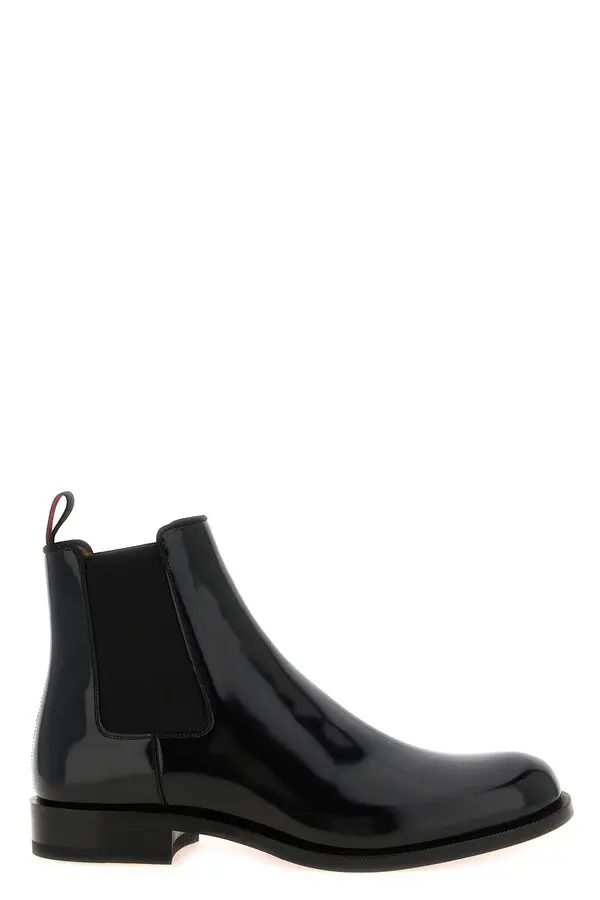 CHRISTIAN LOUBOUTIN Choucair Boot' Chelsea Ankle Boots - Black