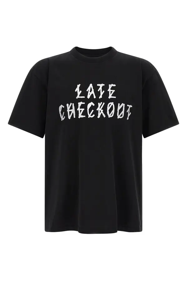 44 LABEL GROUP Standard Tee' Print Co-shirt - Black