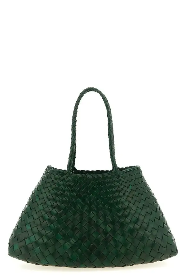 Dragon Diffusion Santa Croce Big' Shoulder Bag - Green