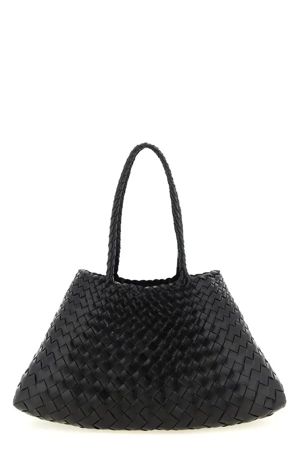Dragon Diffusion Santa Croce Big' Shoulder Bag - Black