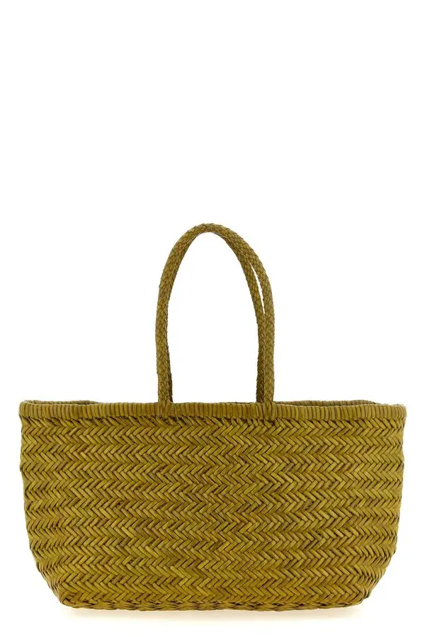 Dragon Diffusion Bamboo Triple Jump' Large Shoulder Bag - Green