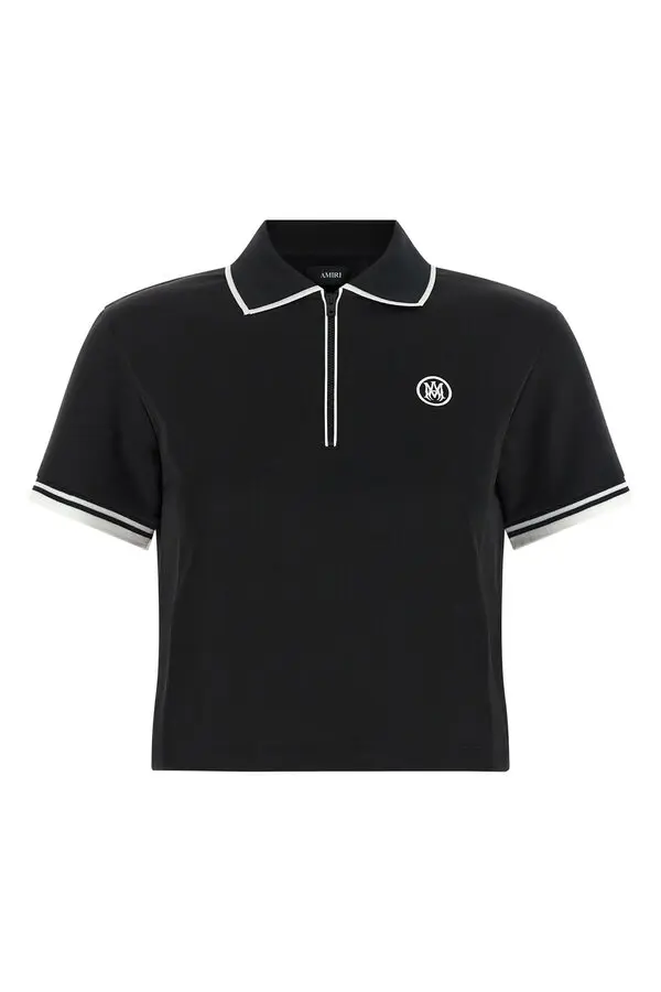 Amiri Zipped Polo Shirt
