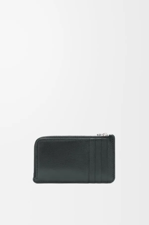 Loewe Claw Coin Cardholder In Glossy Lambskin - Black