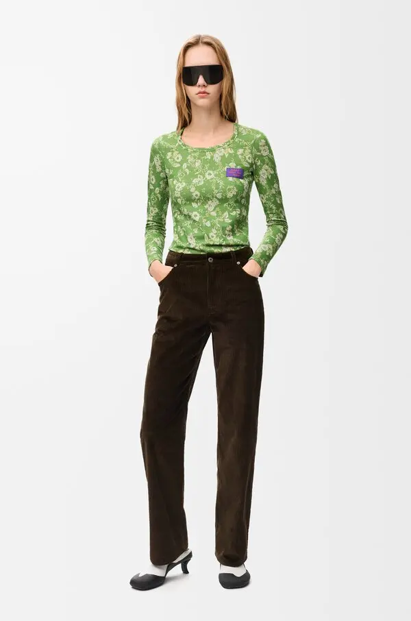 Loewe Top In Cotton