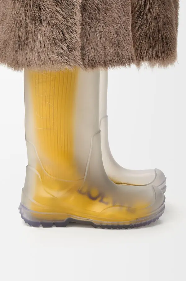 Loewe Wool Jacquard Socks - Yellow