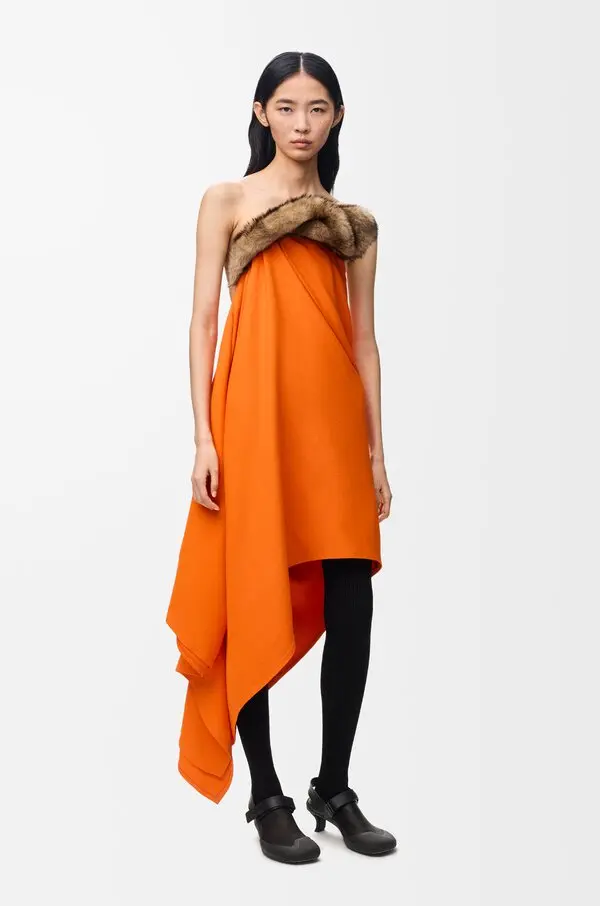 Loewe Leggings In Viscose Blend - Black