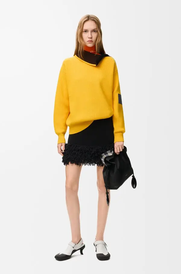 Loewe Skirt In Wool Blend