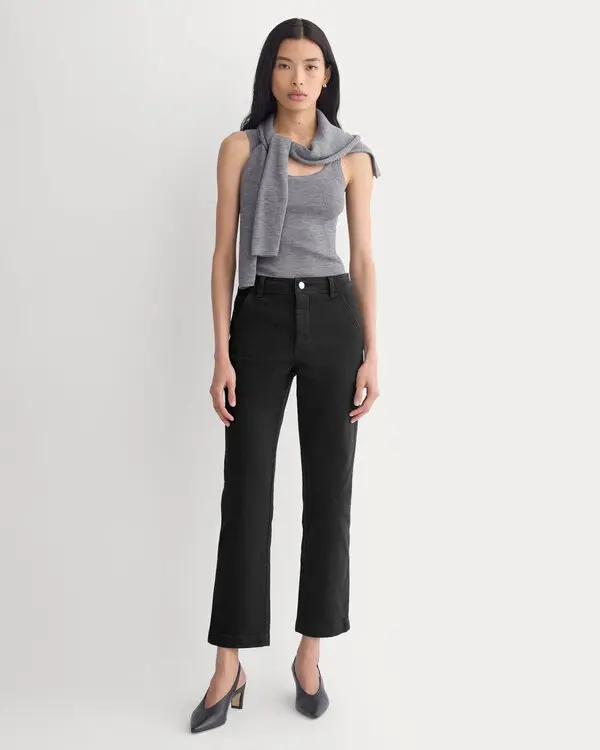 Everlane Utility Cigarette Pant - Black