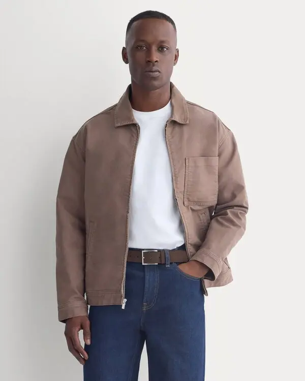 Everlane Brushed Cord Coaches Jacket