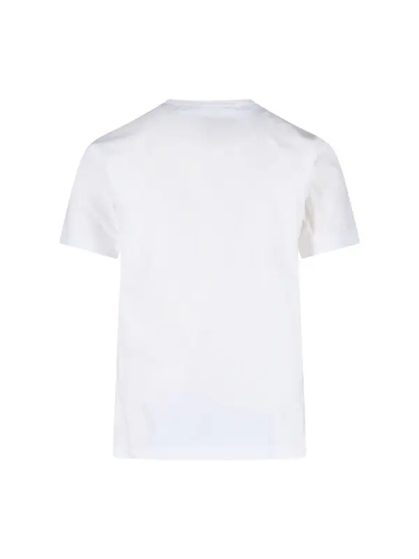 Play Comme Des Garcon T-shirt With Logo Rhinestones
