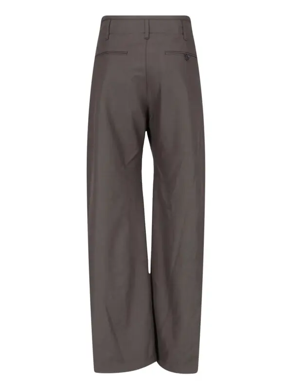 LEMAIRE Wide Trousers In Wool Blend