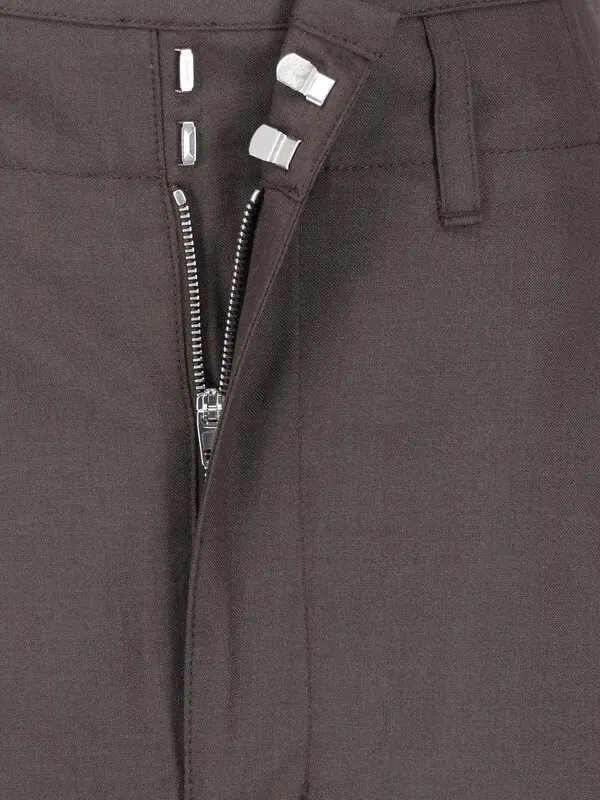 LEMAIRE Wide Trousers In Wool Blend