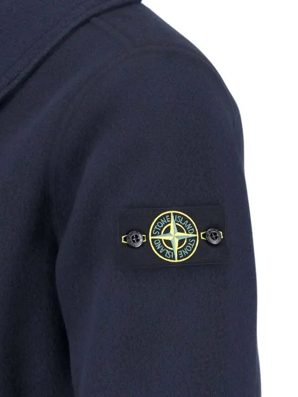Stone Island Short Coat "heavy Melton